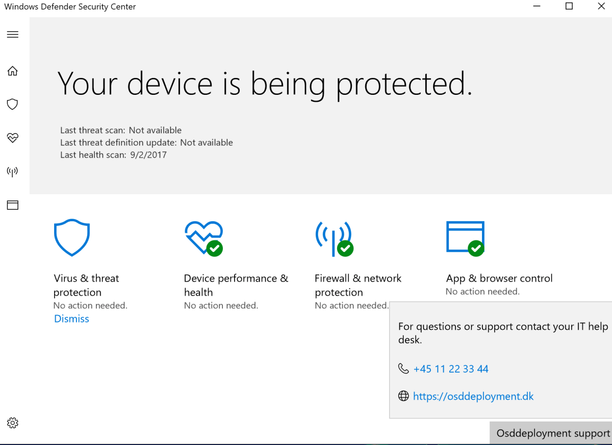 How to configure and customize Windows Defender Security Center with ...