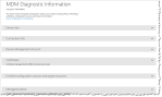 What is new in MDM diagnostic in Windows 10 1709 – Cloud First