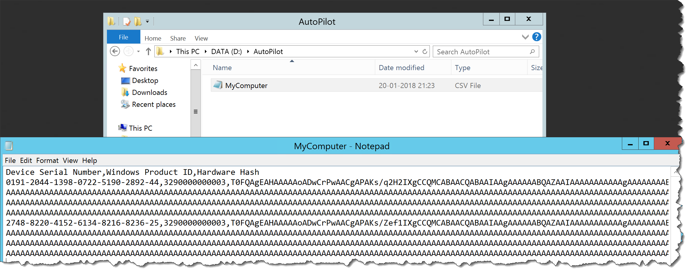 How To Collect Hardware Hash To Use In Autopilot As Part Of Mdt Osd Cloud First