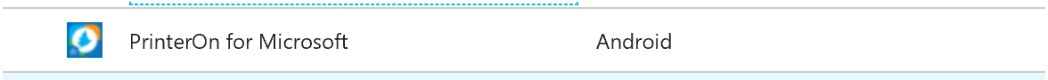 PrinterOn and Microsoft Connections – Intune MAM applications for IOS ...