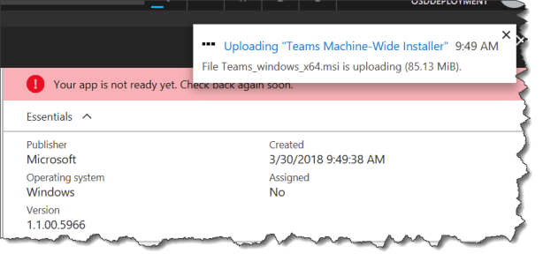 How to deploy Microsoft Teams MSI with Intune with Graph API – Cloud First