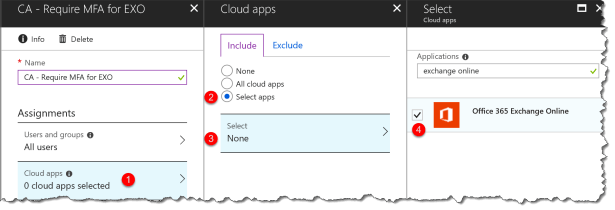 How to get started with Conditional Access – Enable MFA on O365 web access – Cloud First