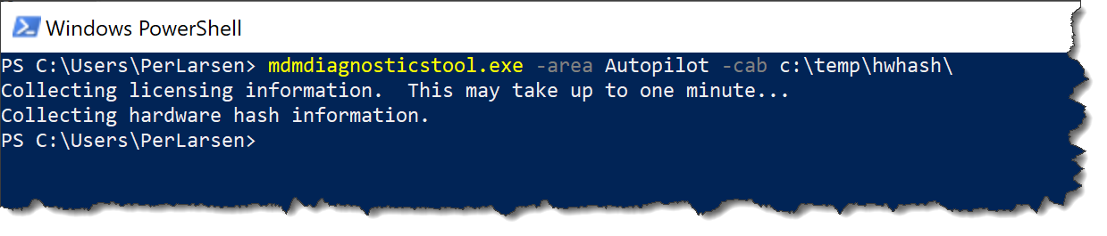Demystifying Windows Autopilot hardware hash and Autopilot diagnostic ...