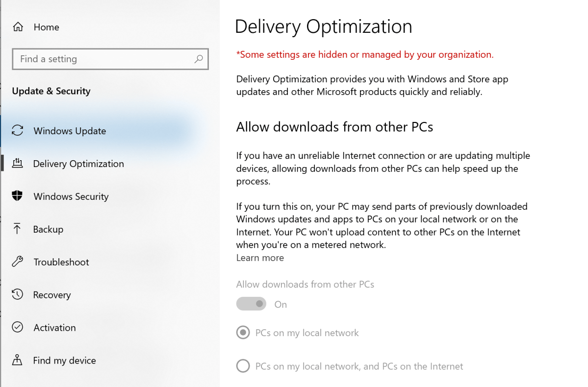 How to migrate Delivery optimization (DO) setting from WUfB to the new ...