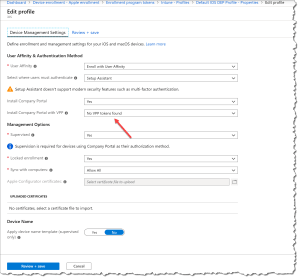 “No VPP tokens found” in your Intune DEP profile ??? – Cloud First