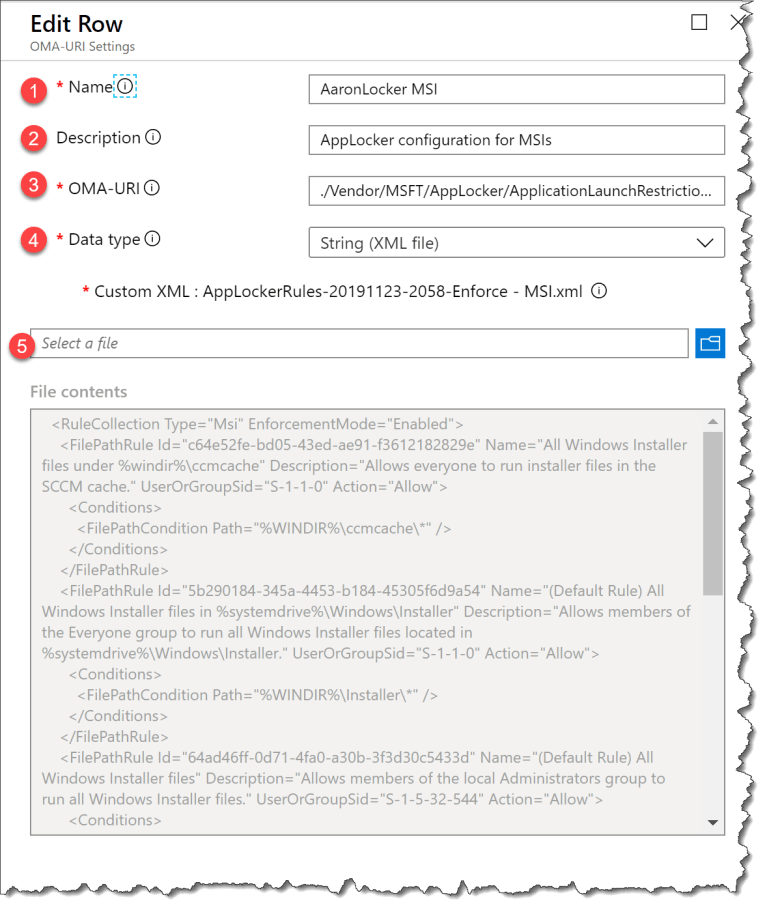 How to use Aaronlocker with Microsoft Intune – Cloud First