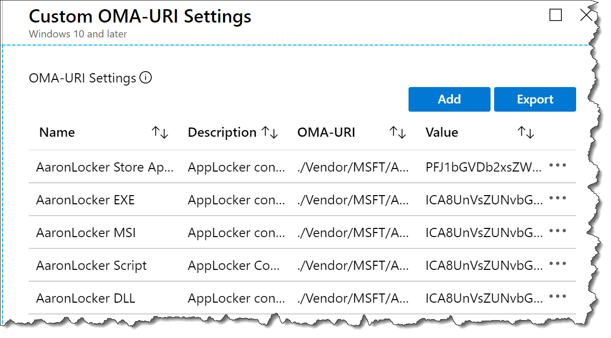 How to use Aaronlocker with Microsoft Intune – Cloud First