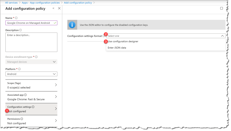 How to manage Google Chrome on Intune managed Android devices – Cloud First
